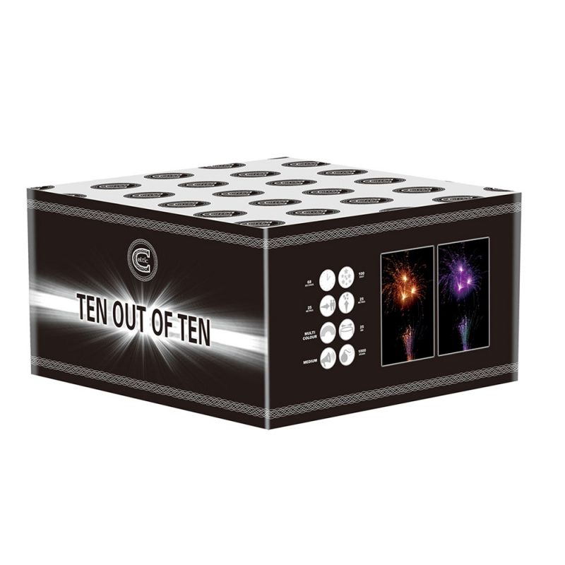 100 Shot Cakes - The Firework Outlet